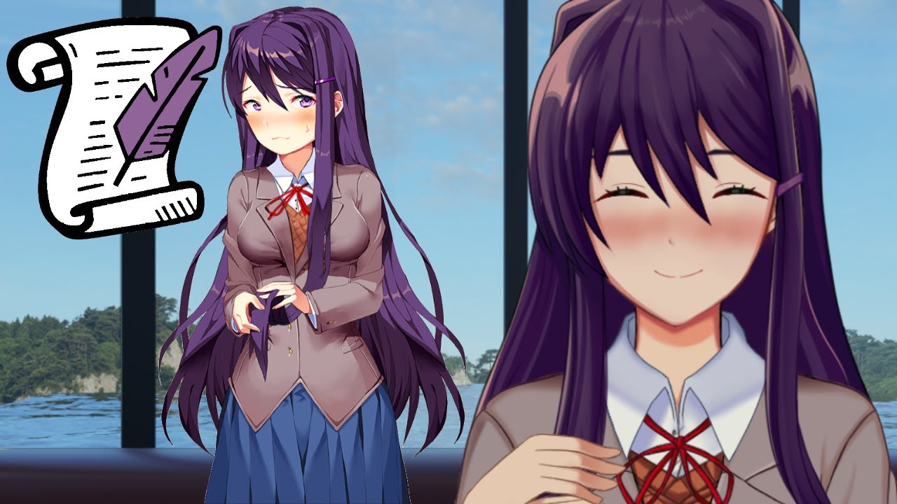 Reading Poems with Yuri About Herself (Part 1/2) - Just Yuri Mod - YouTube