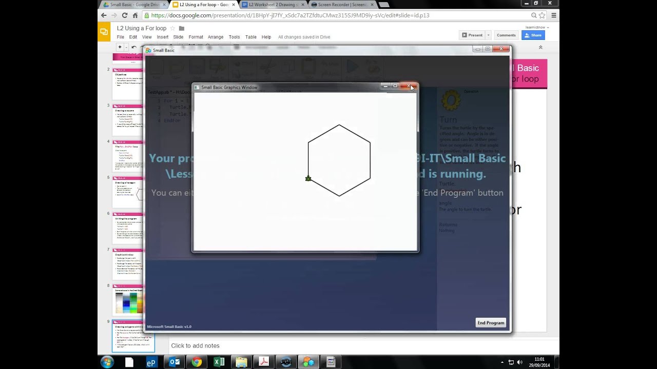 Small Basic Polygons of any number of sides - YouTube
