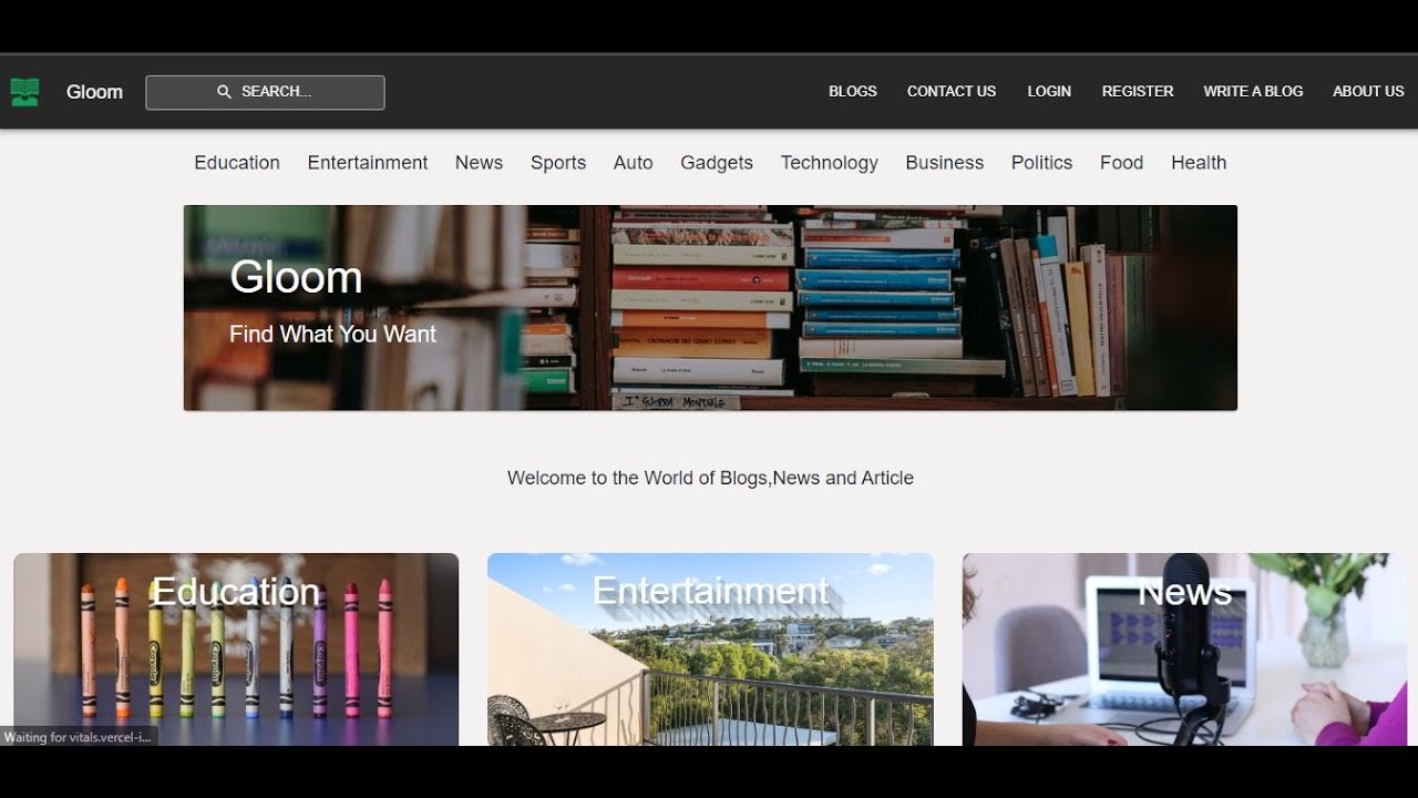 Production ready complete Blog app using MERN stack, with SEO and ...