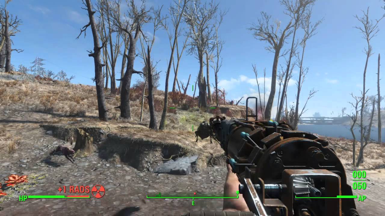 Fallout 4: Legendary Black Bloatfly with loot drop - YouTube