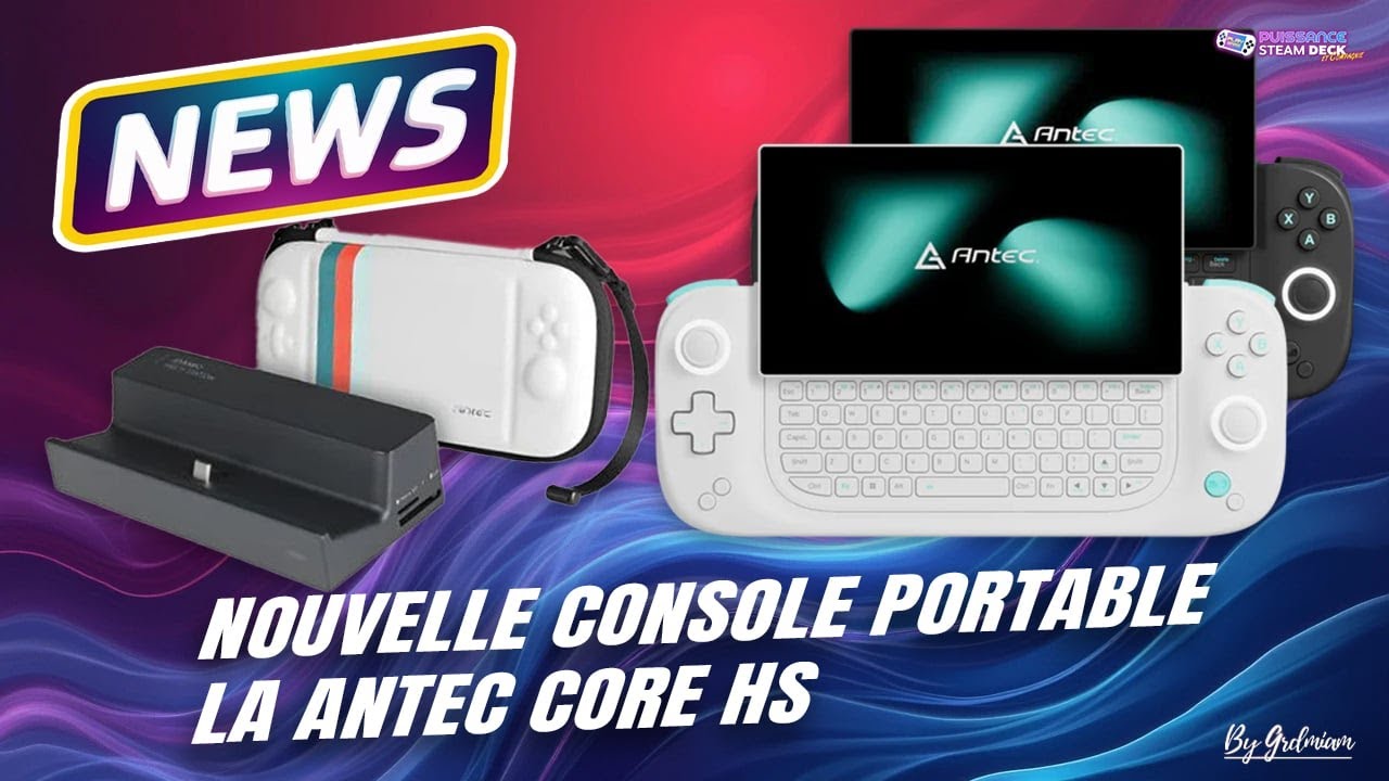 Duo gagnant : ANTEC et AYANEO lancent leur console portable sur le ...