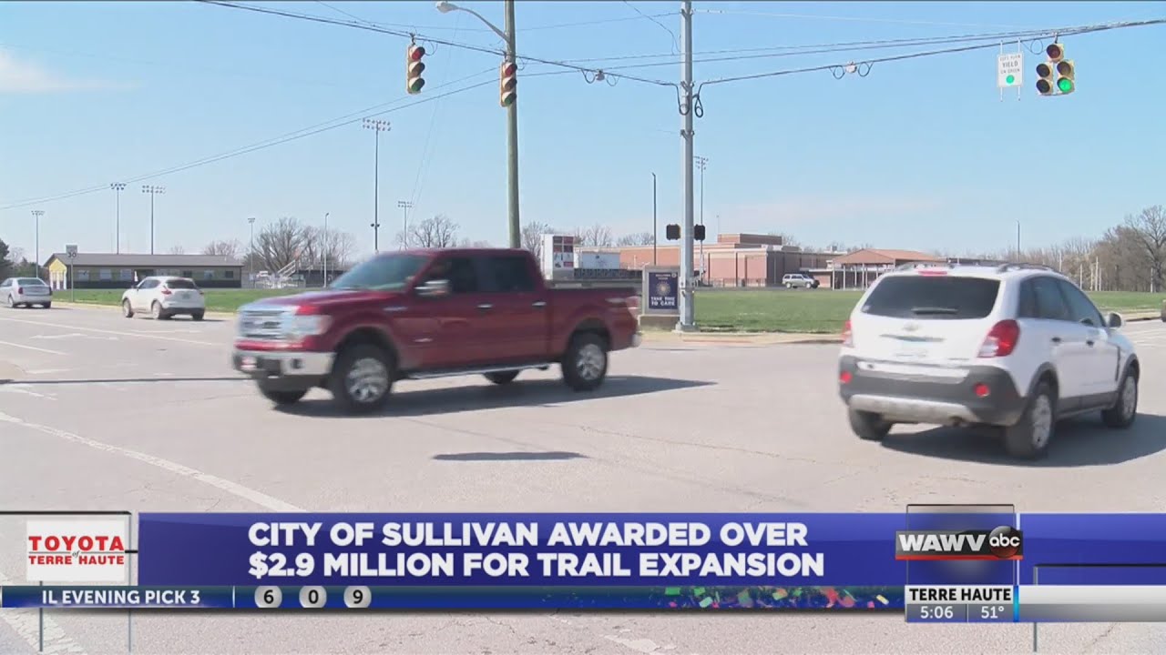 INDOT awards 2.9M to Sullivan for trail expansion - YouTube