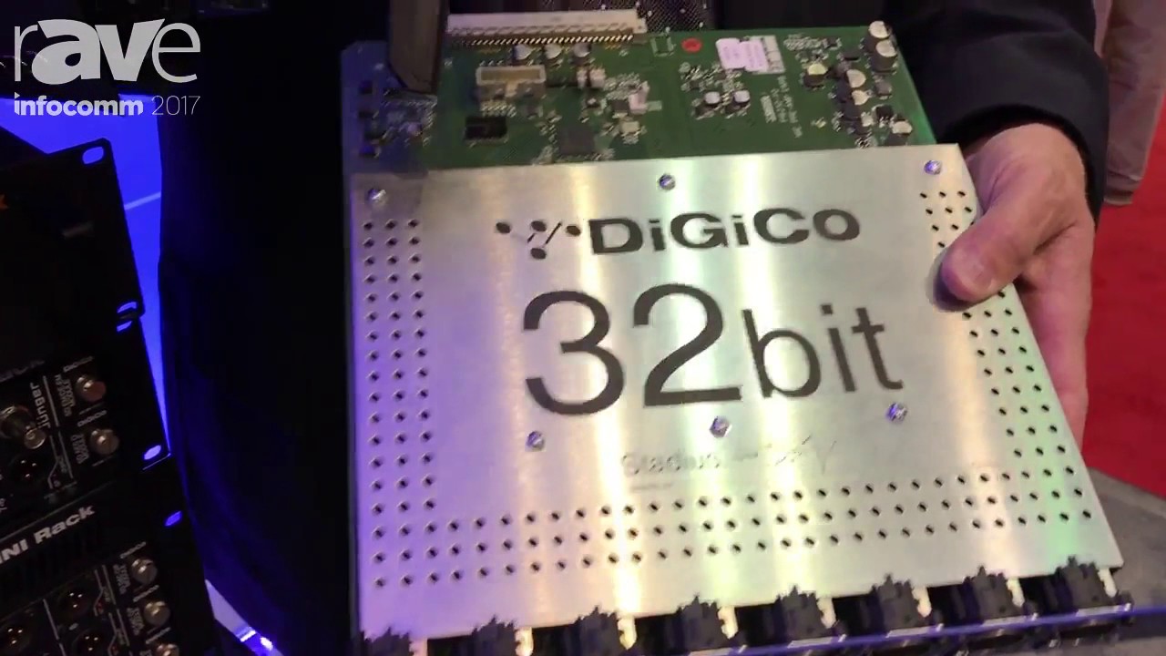 InfoComm 2017: DiGiCo Shows Off Stadius 32-bit Microphone Pre-Amp - YouTube