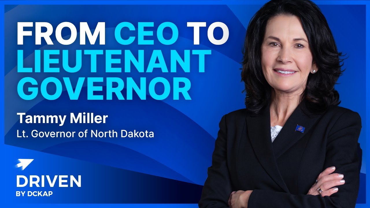 From CEO to Lt. Governor | Tammy Miller | North Dakota - YouTube