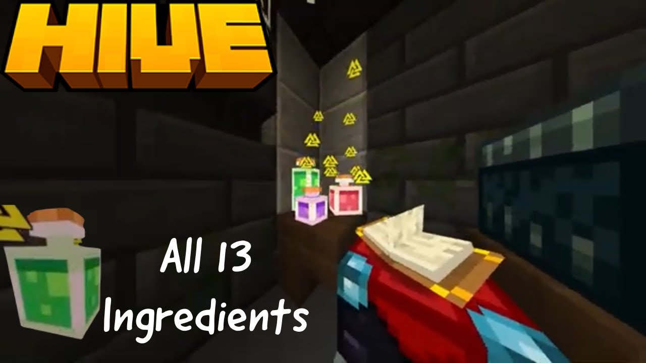 Minecraft Hive Bedrock: All 13 Ingredient Locations! - YouTube