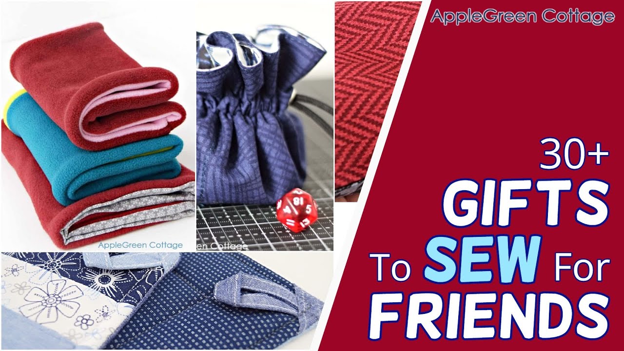 30+ Free Patterns to sew gifts - for everyone on your list! - YouTube
