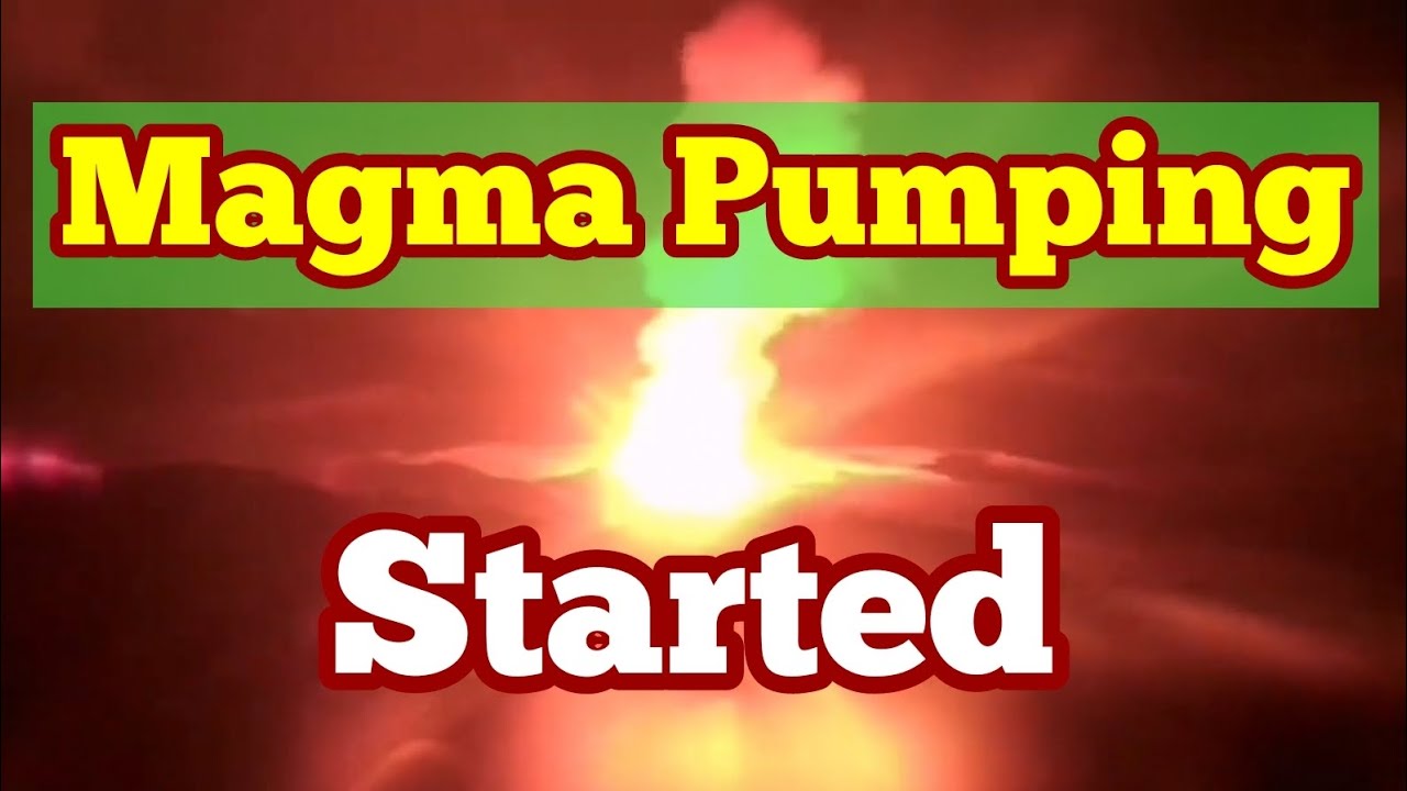 Iceland Volcano: Breaking The Sill, Tidal Magma Pumping Started ...