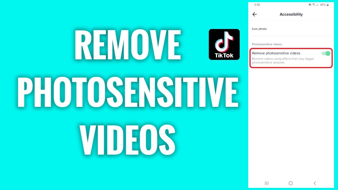 How To Remove Photosensitive Videos On TikTok YouTube how-to-remove-photosensitive-videos-on-tiktok-youtube