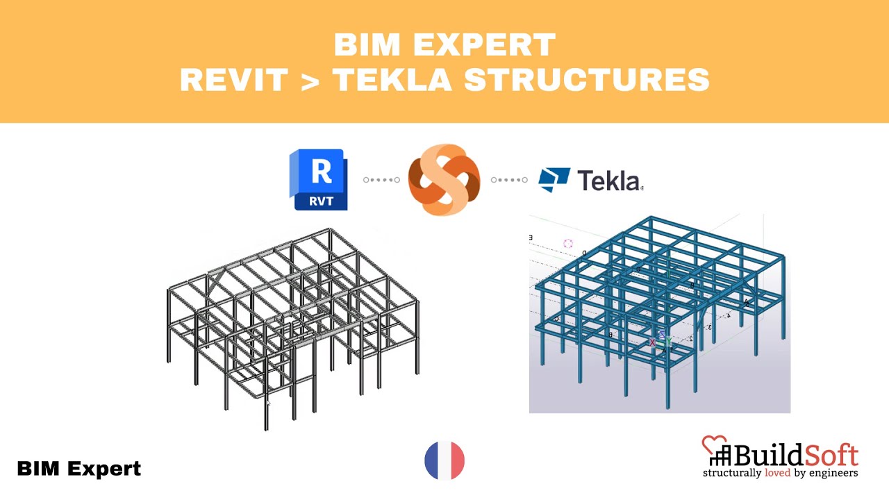 [FR] De Autodesk Revit à Tekla Structures a l'aide de BIM Expert - 3D ...
