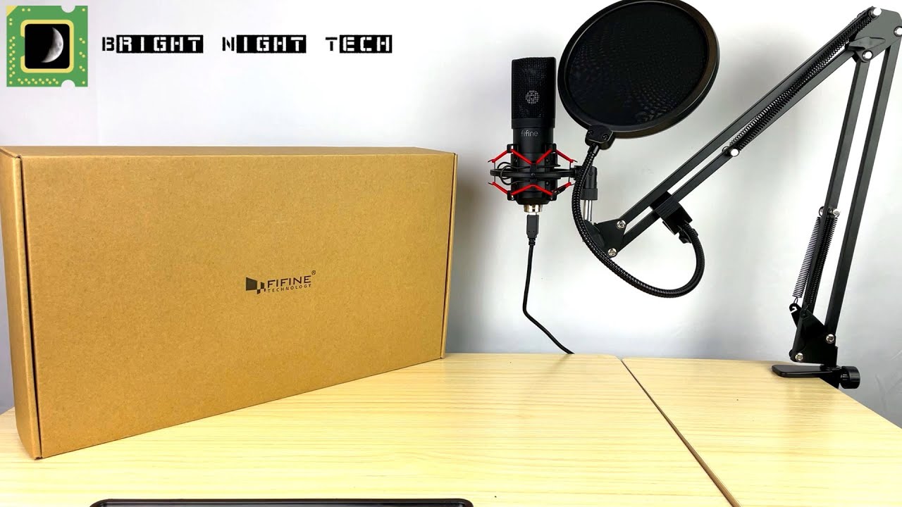 FIFINE T732 USB Microphone Kit -Unboxing/Review - YouTube
