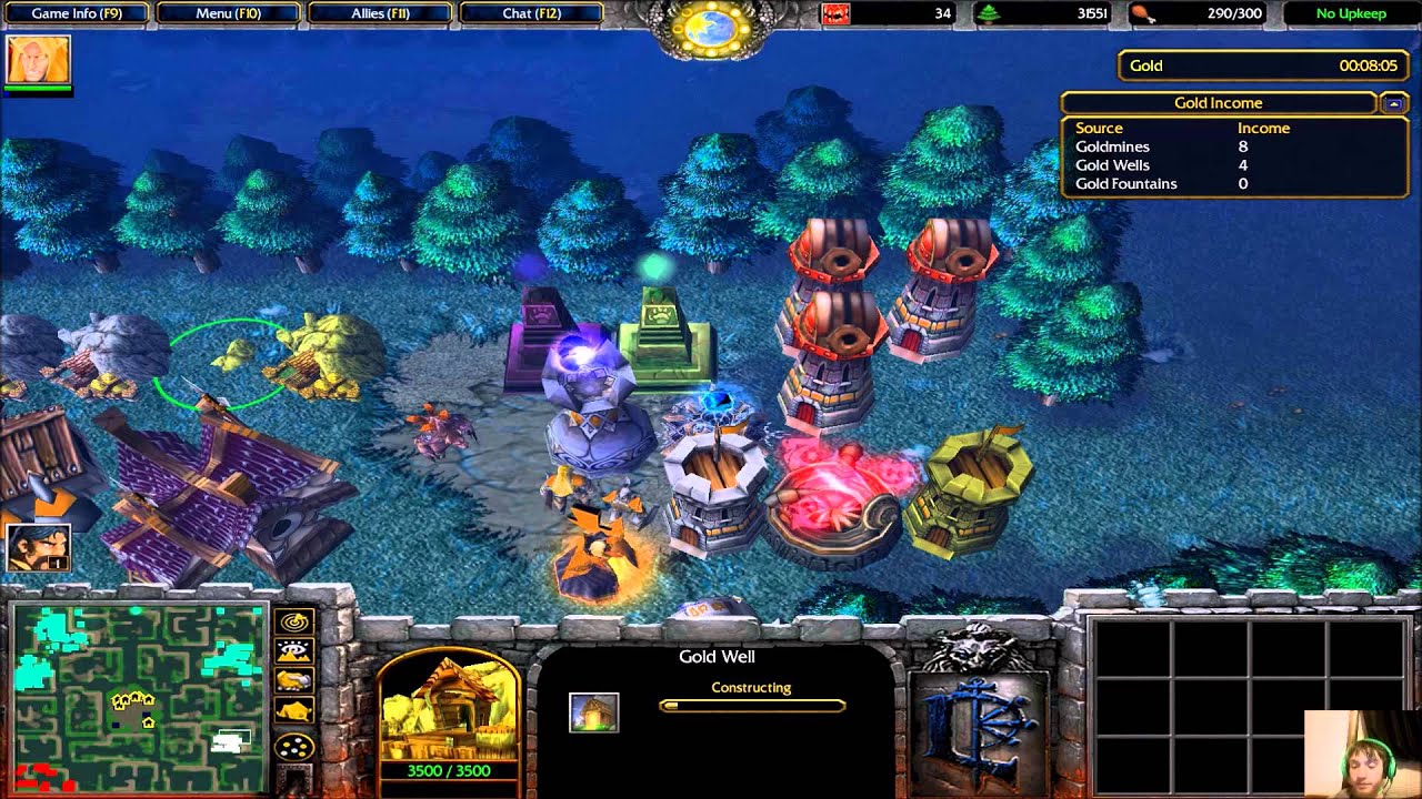 The Lost Hope -- Warcraft 3 Frozen Throne Custom Map - Part 2 - YouTube