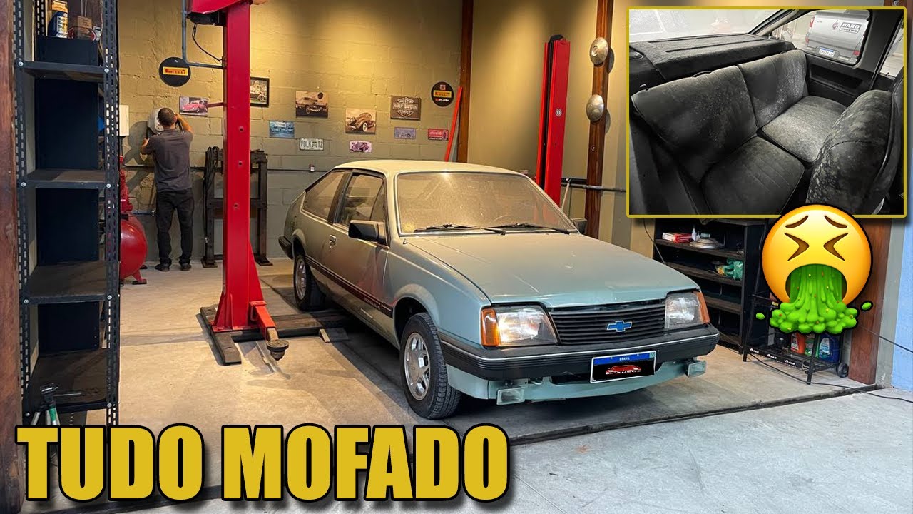 RARO MONZA HATCH 1983, UM DOS PRIMEIROS DO BRASIL, PARADO A MESES SERÁ ...