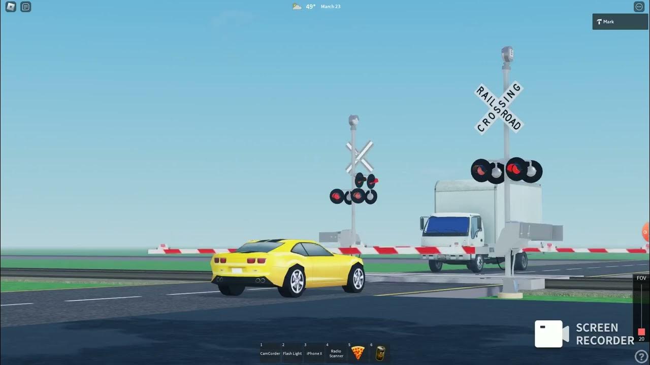 SJVR 2164 and 2405 Exeter local train Original City Railfan in Roblox - YouTube