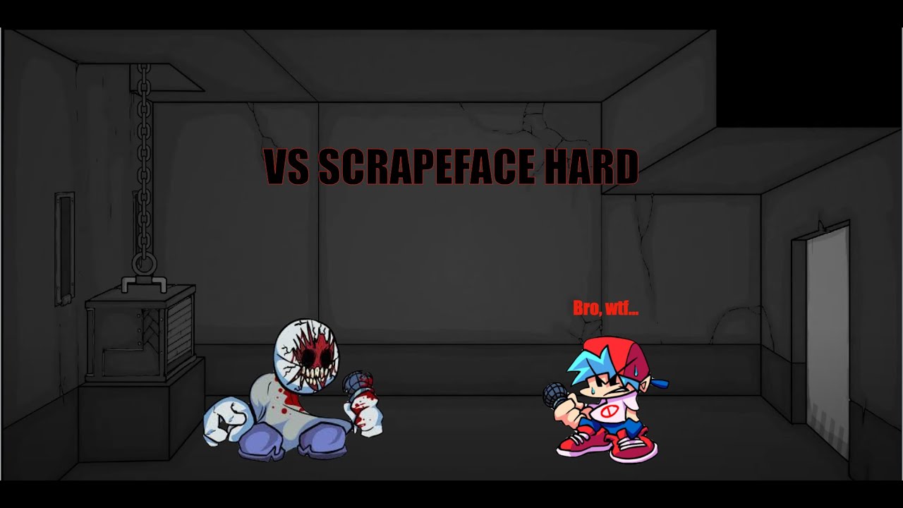 Vs Scrapeface Fnf mistake hard wasd keys - YouTube