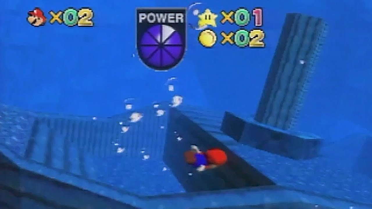 Super Mario 64 Beta Jolly Roger Bay Compilation - YouTube