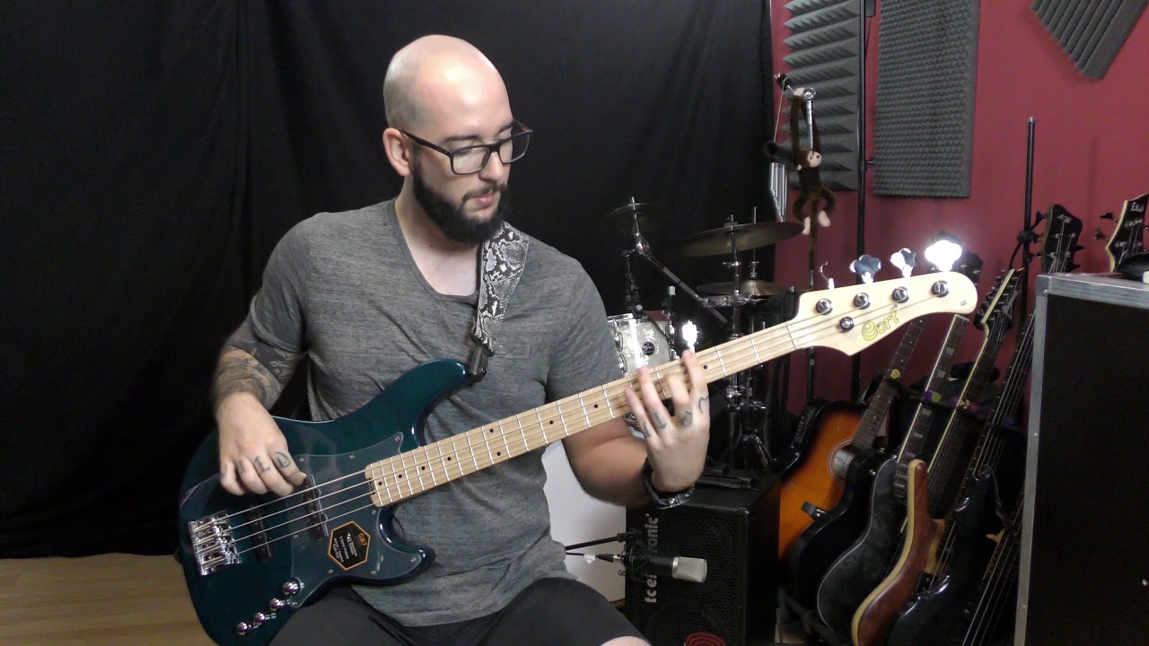 Higher Ground - Bass Cover- Cort GB74 - YouTube
