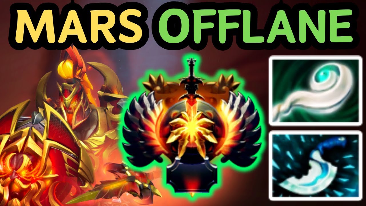 🔥 OFFLANE MARS BUILDS AN ARENA AND A GRAVEYARD 💀 | DOTA 2 🔥 - YouTube