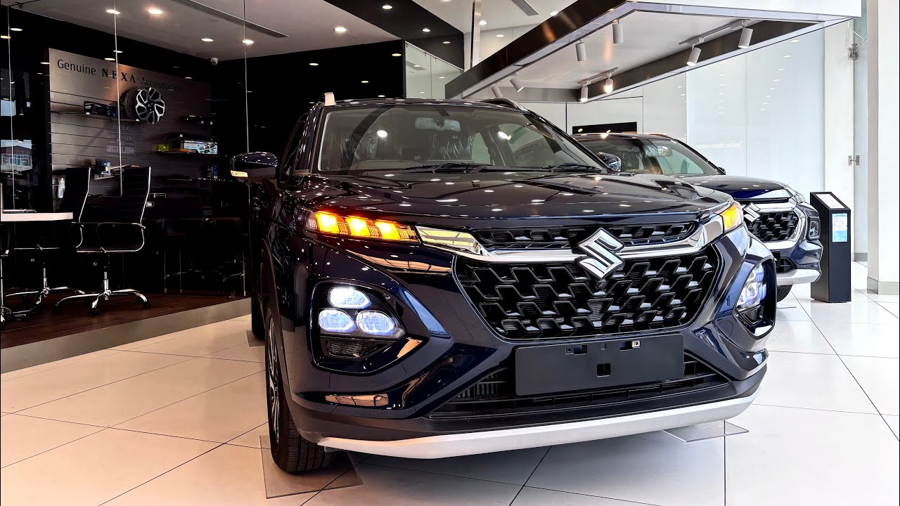 Maruti Fronx Alpha Nexa Blue Boosterjet Engine 2025 facelift 6 airbags ...