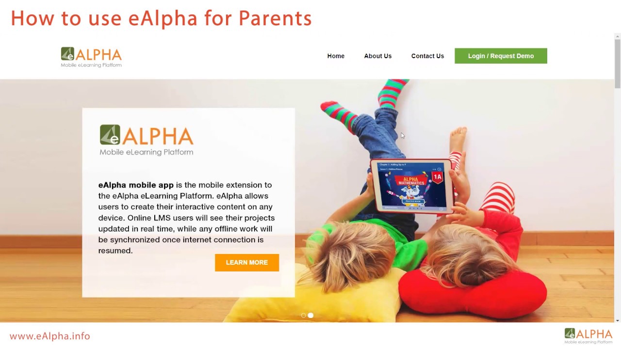 eAlpha How to Guide for parents - English version - YouTube