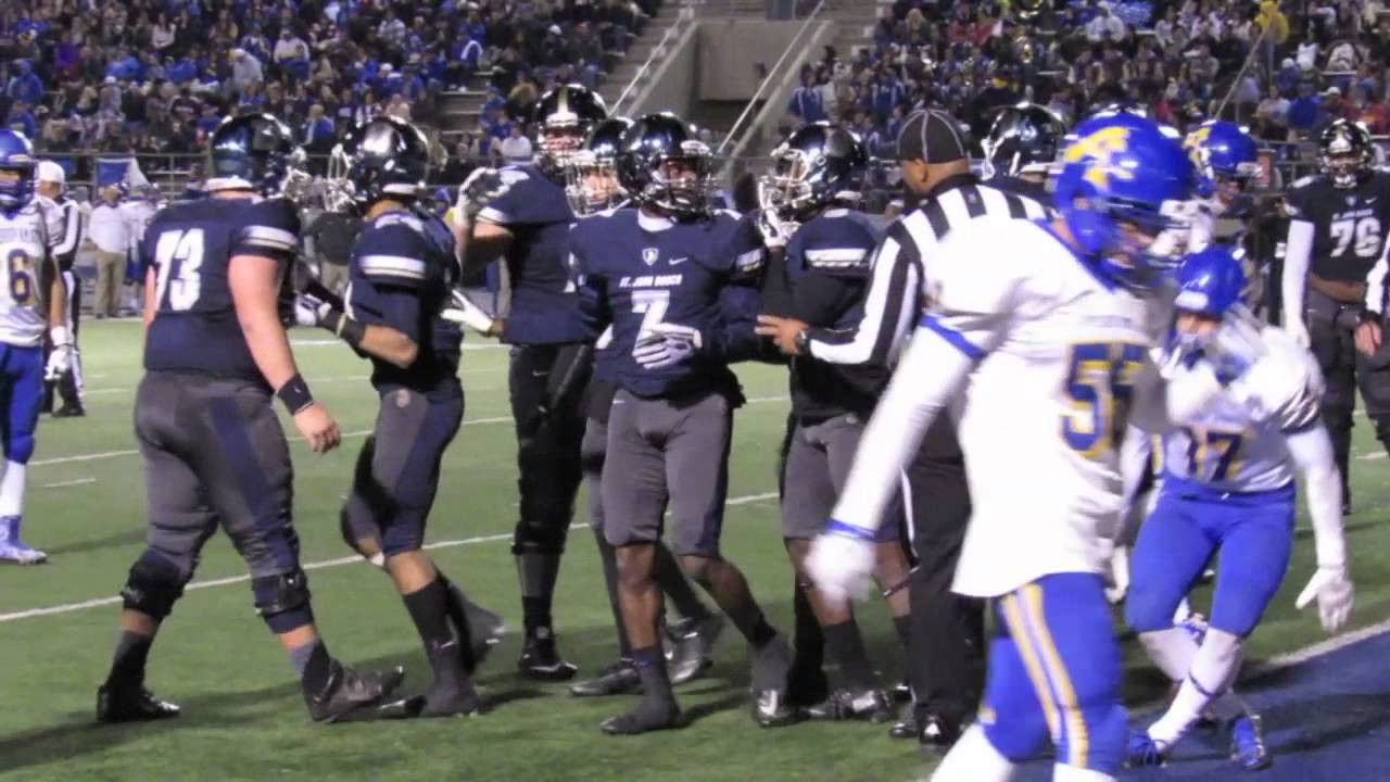 St. John Bosco's Devin Fleming Touchdown Catch vs Bishop Amat - YouTube