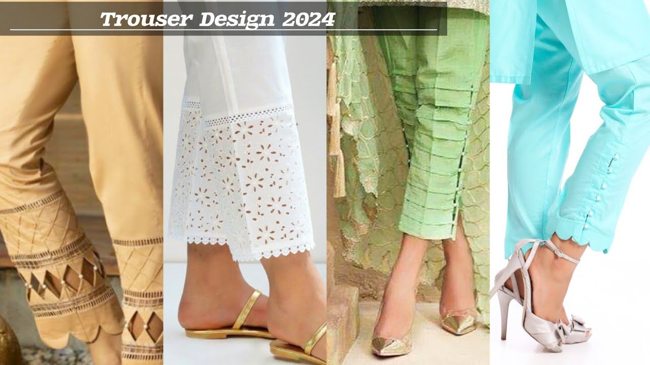 Eid Trouser Design 2024/ Trouser Design 2024 Simple/ Trouser Design ...
