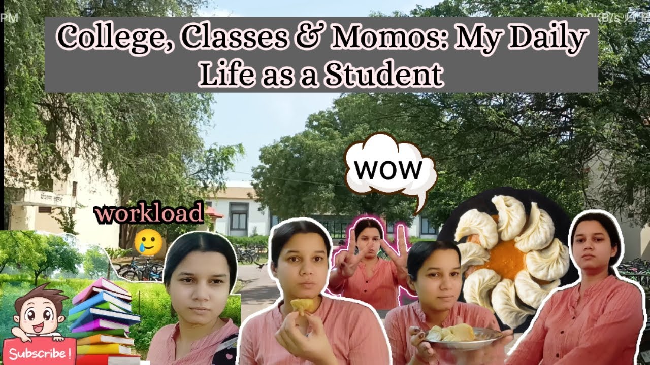 A Day in My Life College Classes and Finally Momo Time After 3 Months ...