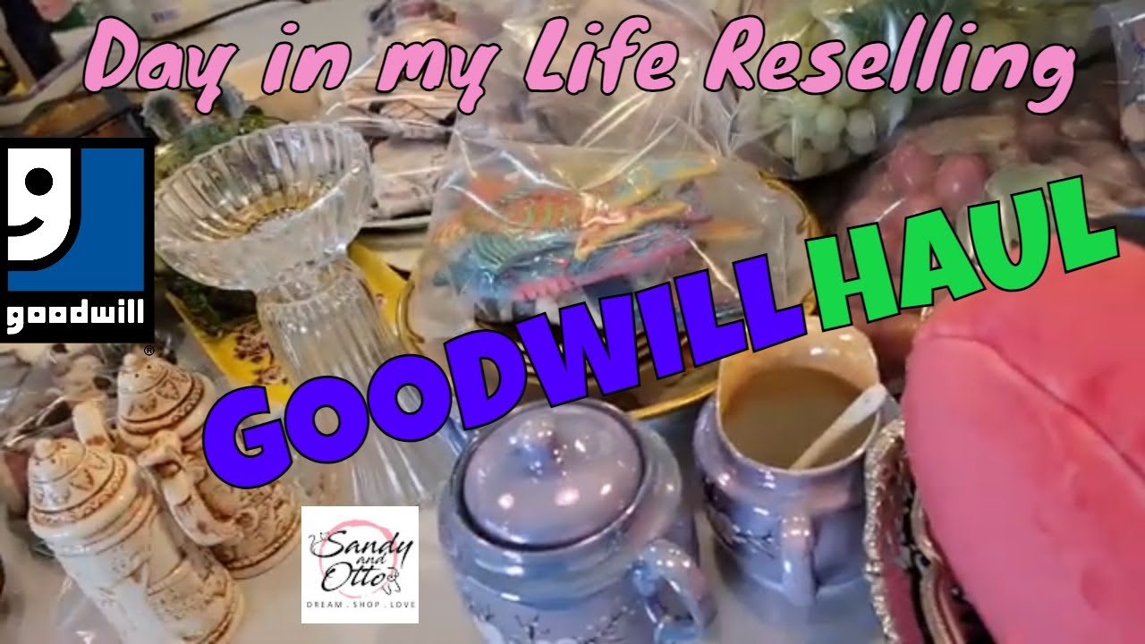 GOODWILL Haul | Thrifted Finds to Sell for Profit | Full-time Reseller ...