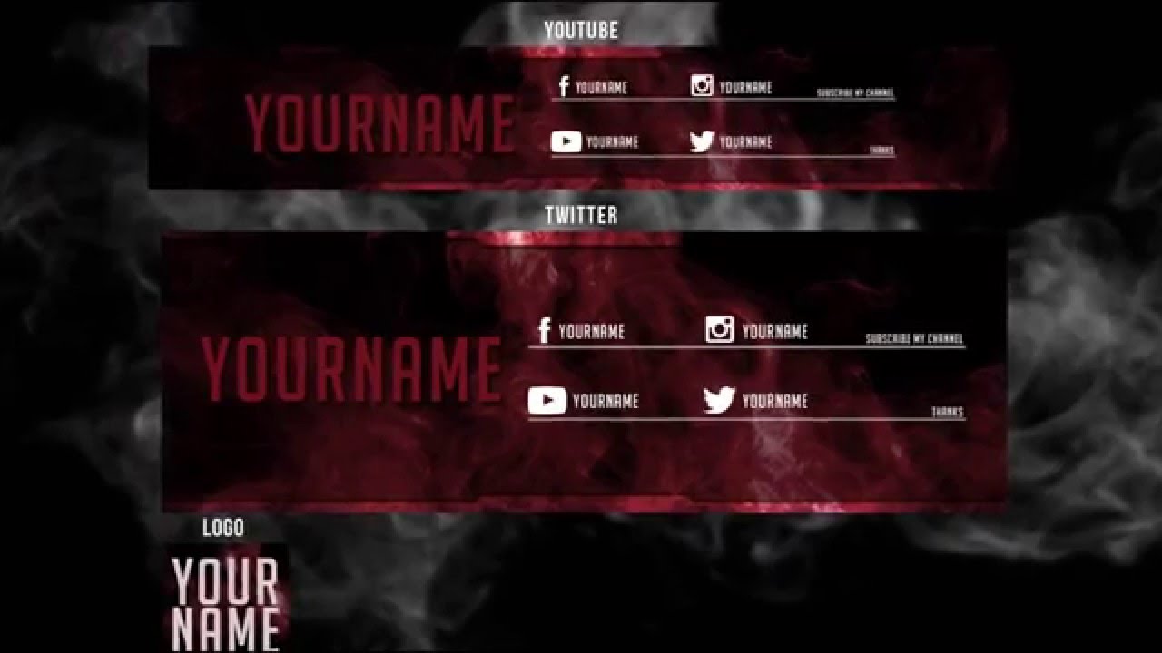 FREE YOUTUBE BANNER+TWITTER+AVATAR / DARMOWY BANER NA YOUTUBE+TWITTER ...