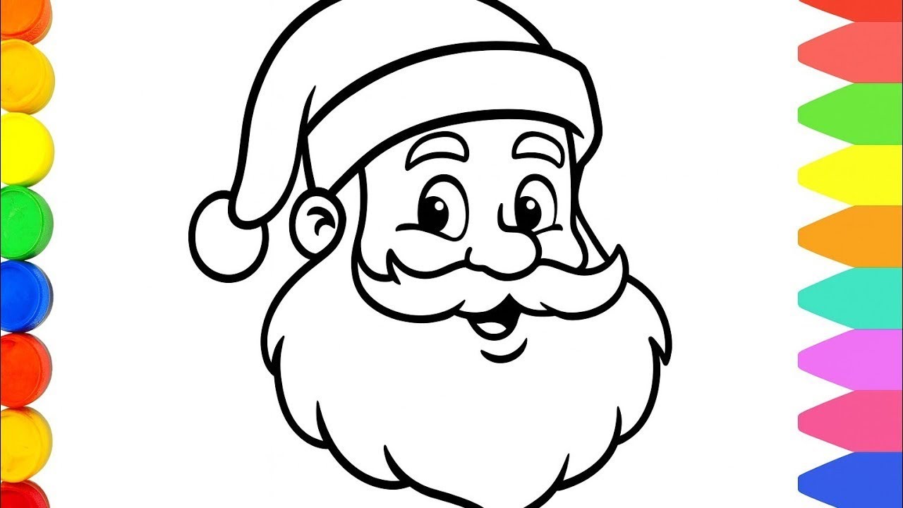 How To Draw a Christmas Man 🎅 Easy Step by Step | Drawing, Painting ...