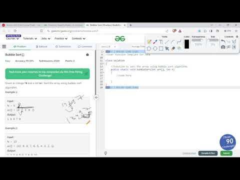 Bubble Sort | DSA Marathon | Day 16 | Basic Sorting - YouTube