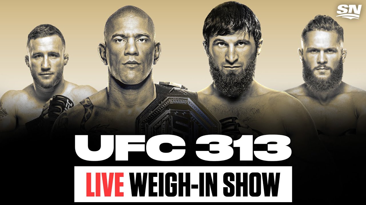 LIVE UFC 313 Weigh-In Show | Exclusive Fighter Interviews & Analysis ...