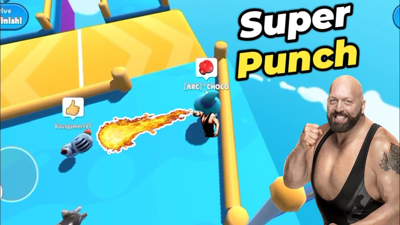 Longest Punch in Stumble Guys | Stumble Guys Compilation - YouTube