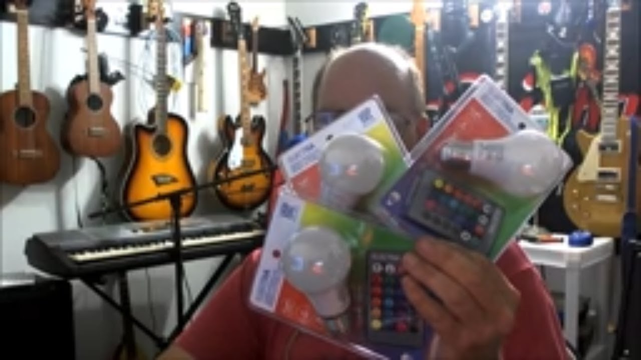 Electra Remote Control Led Light Bulb Demo And Review - YouTube