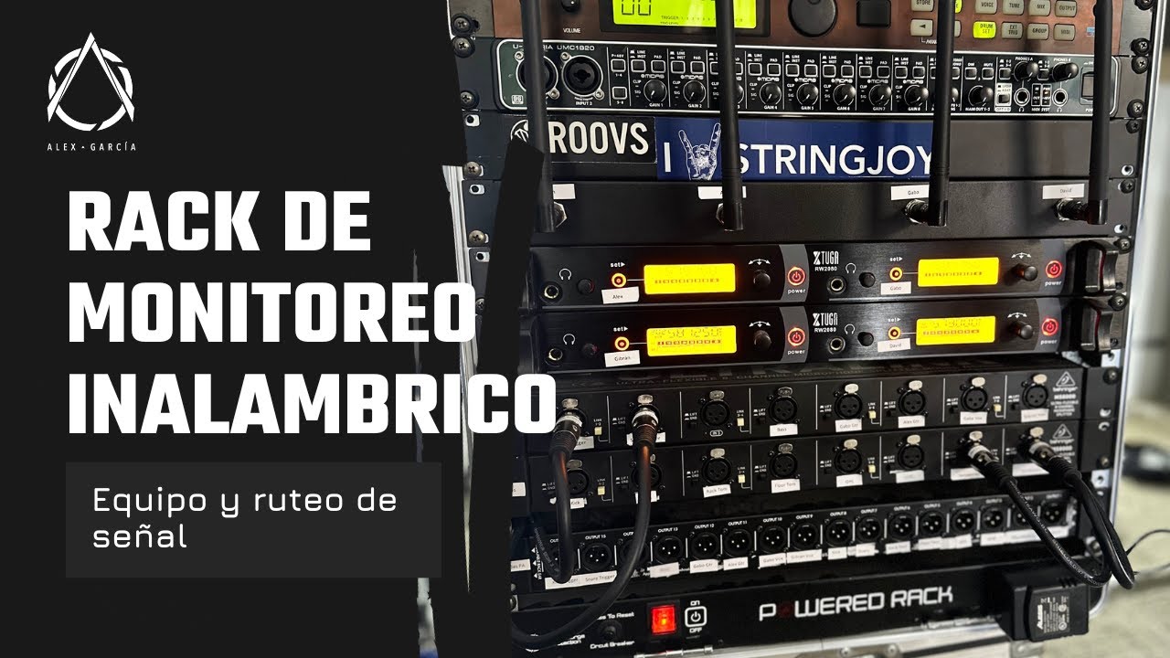 Rack de monitoreo... Que equipo tiene y como lo armé - YouTube