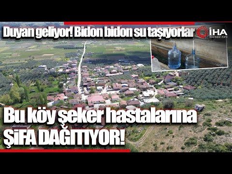 Şeker Hastalığına İyi Gelen Su İddiası! Bidon Bidon Su Taşıylalar