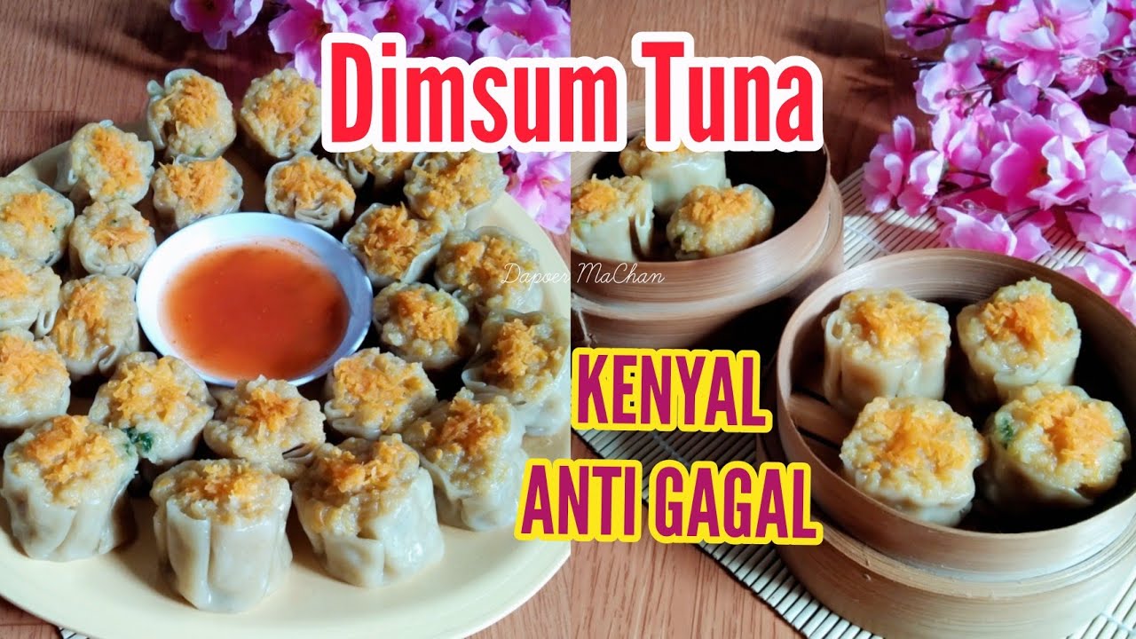Resep Dan Cara Membuat DIMSUM IKAN TUNA - Anti Gagal SUPER KENYAL - YouTube