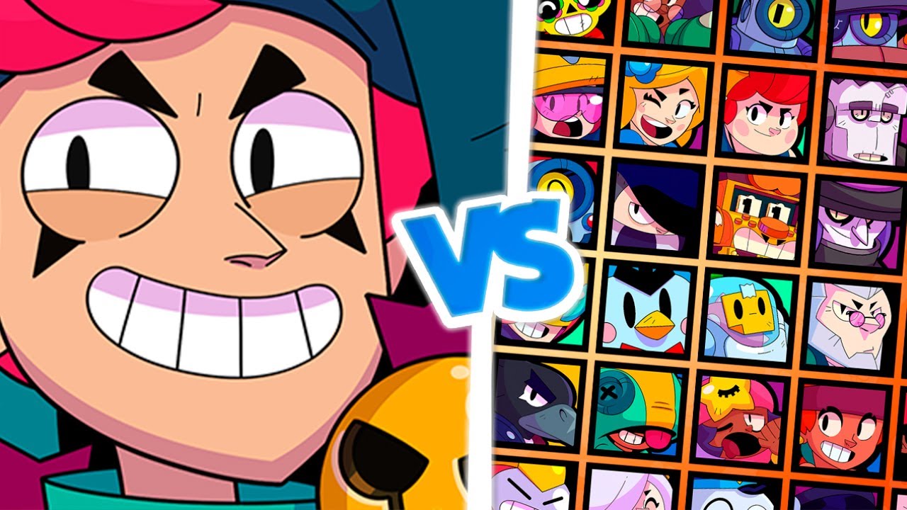 NOVO BRAWLER CHESTER 1V1 CONTRA TODOS OS BRAWLERS! CHESTER VS TODOS OS ...