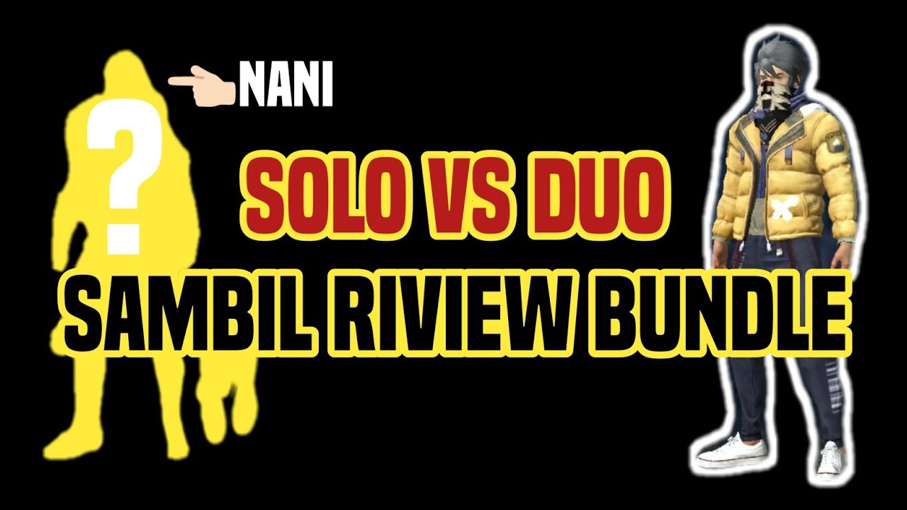 SOLO VS DUO DI MODE RUSH HOUR PAKE BUNDLE KECE!! - YouTube