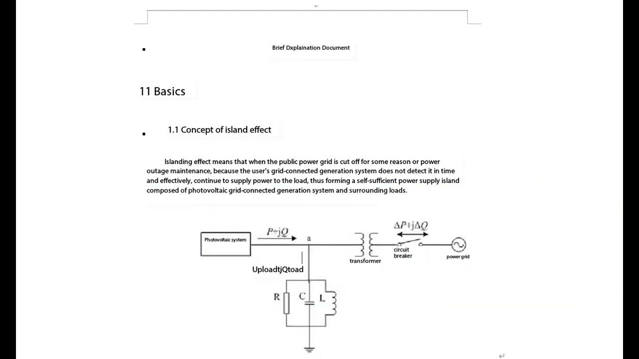 Active Frequency Shift Method AFD Islanding Detection Simulation/matlab - YouTube