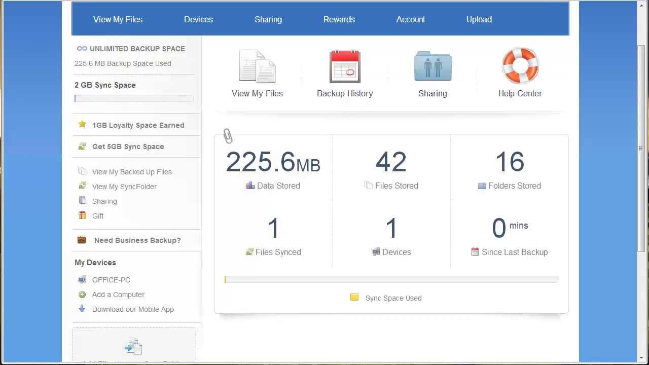 Online Cloud Storage - Backup Online - YouTube