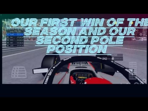Our first win of the season and second pole position: Monaco;@YouTube ...