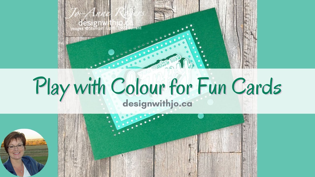 Play with Colour for Fun Cards - YouTube