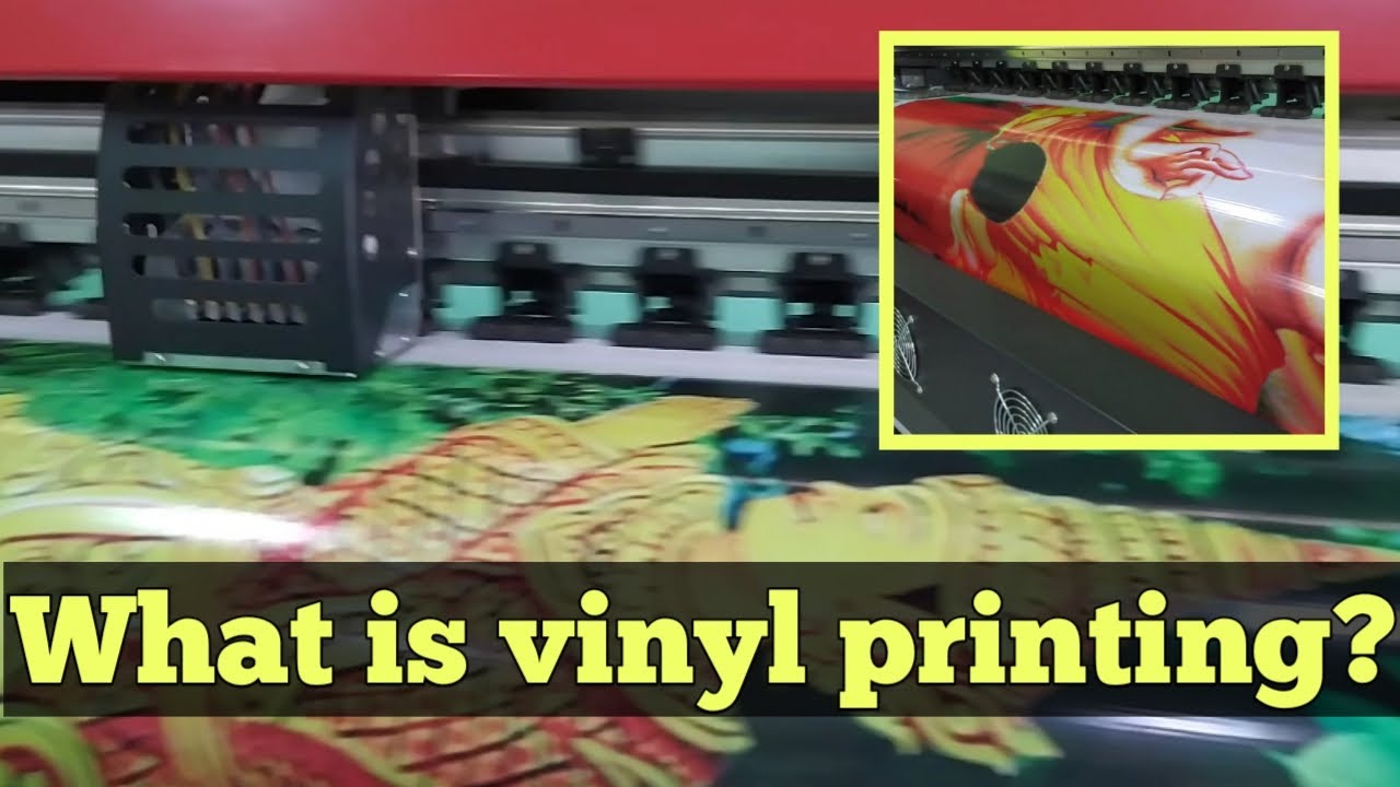 What is Vinyl printing? - YouTube