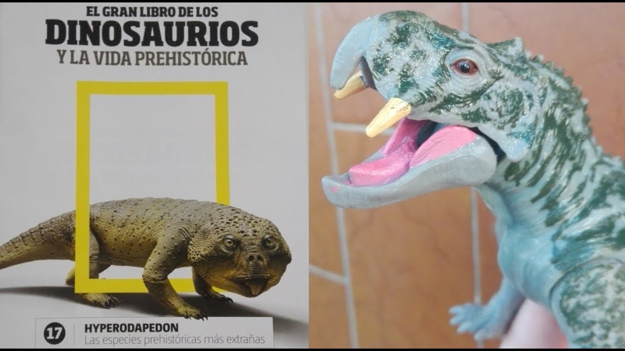 Unboxing Hyperodapedon de El Gran Libro de los Dinosaurios de Clarin y ...