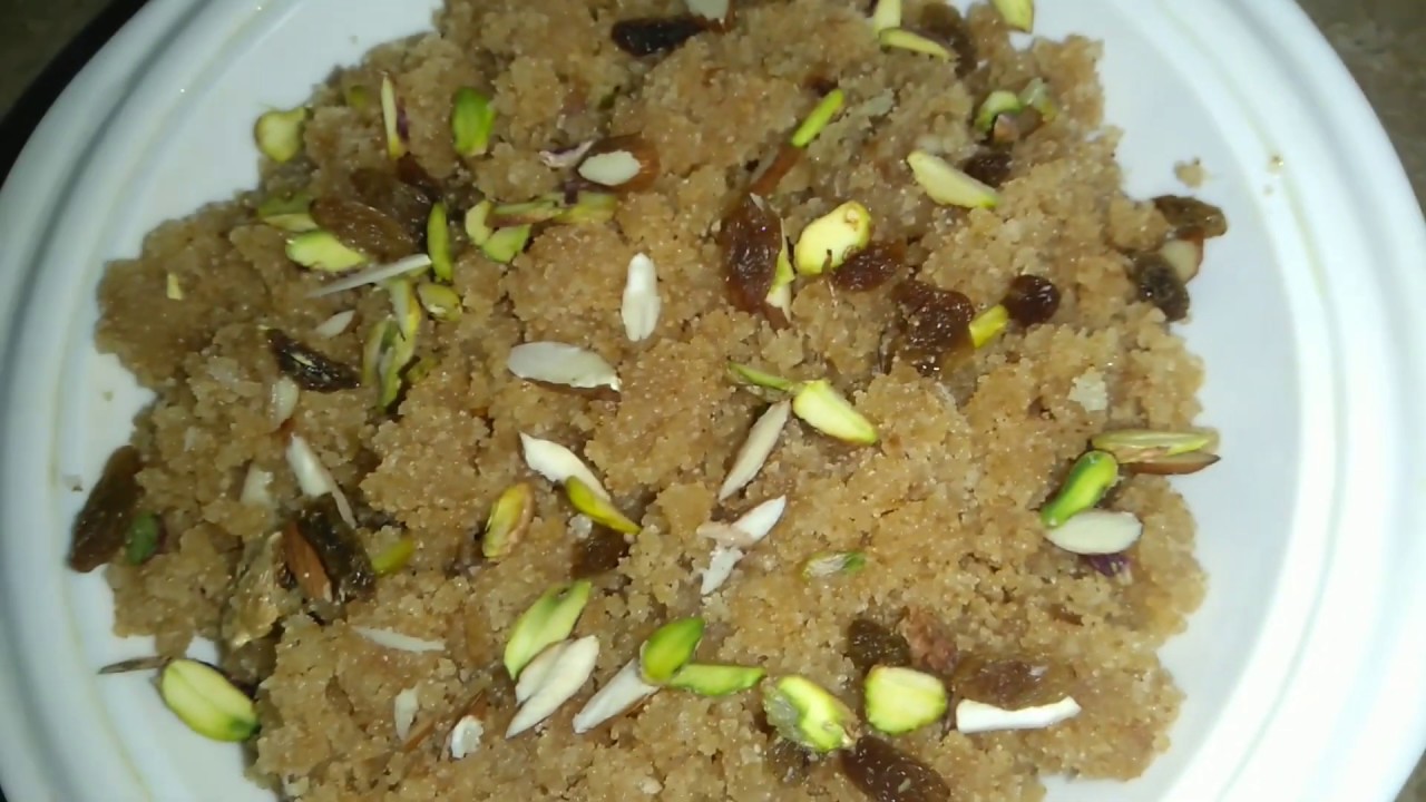 Semolina (suji) halwa. - YouTube
