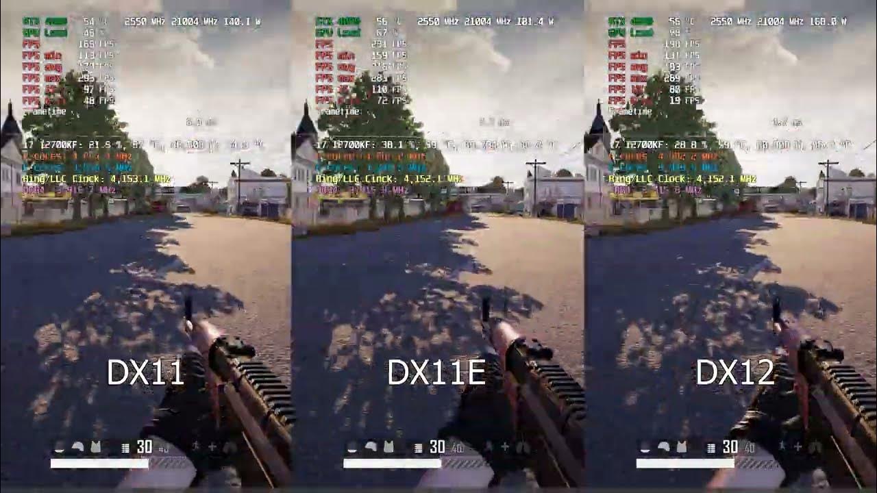 FPS тест DX11, DX11E и DX12 (PUBG патч 20.2) - YouTube
