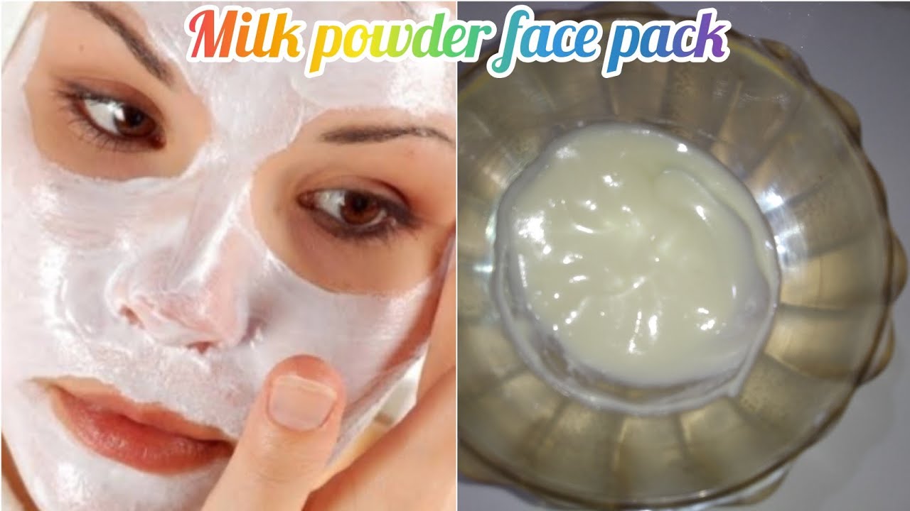 Milk Powder Face Pack|Flawless Skin|By Madani's kitchen|| - YouTube