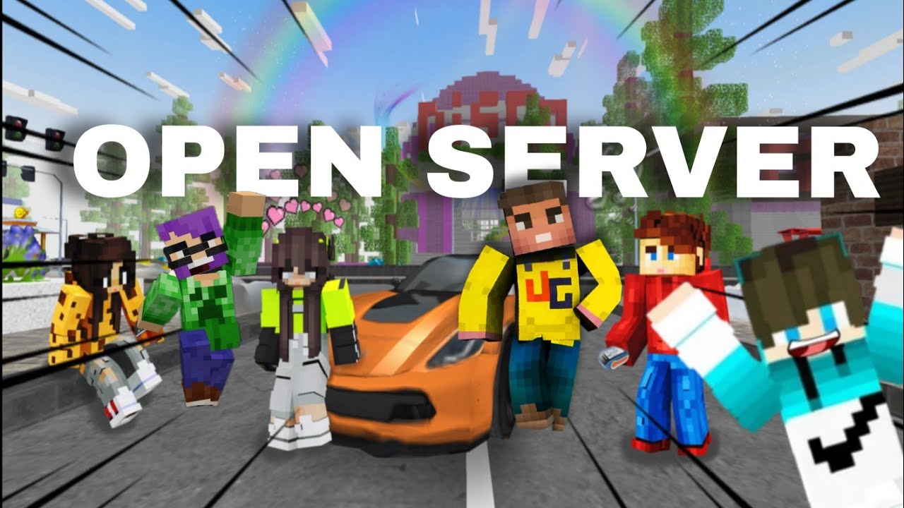 Oh!! You Can Join Mobile 🤯 MINECRAFT OPEN SERVER | School Craft Mobile | Frey - YouTube