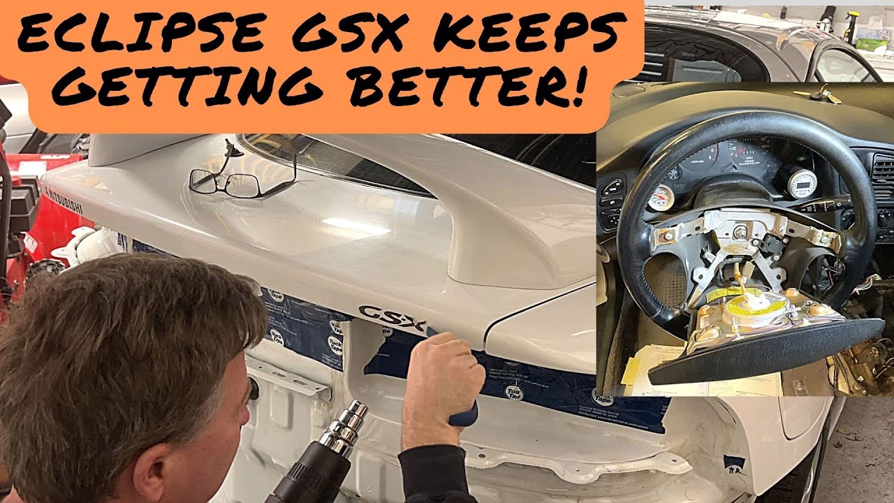 1998 Mitsubishi Eclipse GSX Interior Keeps Getting Better! - YouTube