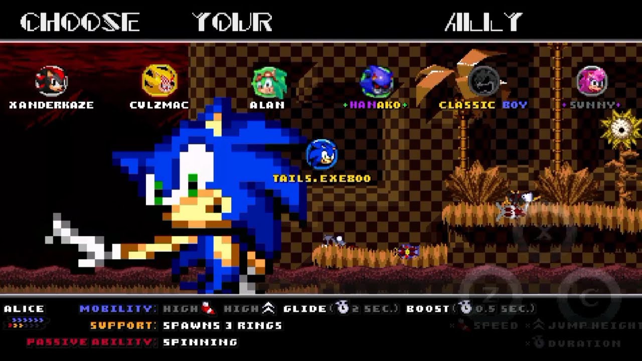 Sonic.exe the disaster 2D Reamke call of the void encore edition beta 1 ...